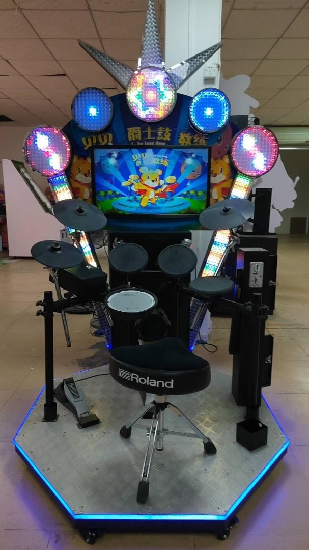 ELECTRONIC JAZZ DRUM GAME MACHINE on Carousell