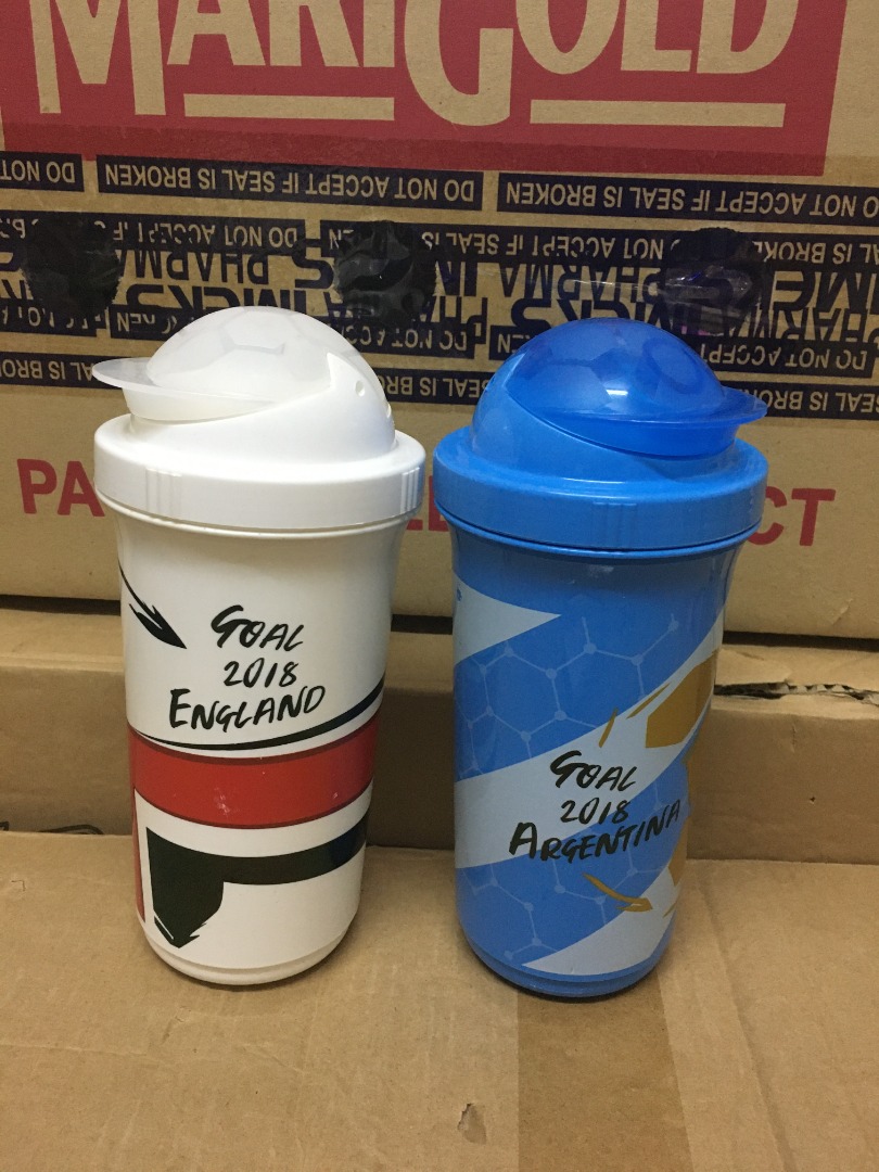 Elianware Football design water bottle, Furniture & Home Living ...