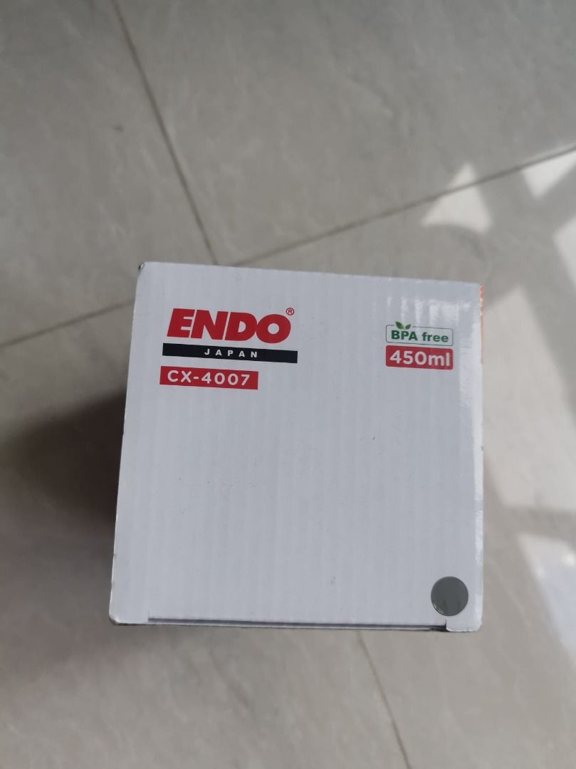 Endo Food Jar. Model: CX-4007. 450ml Capacity. Double Layer Stainless Steel., Furniture & Home ...