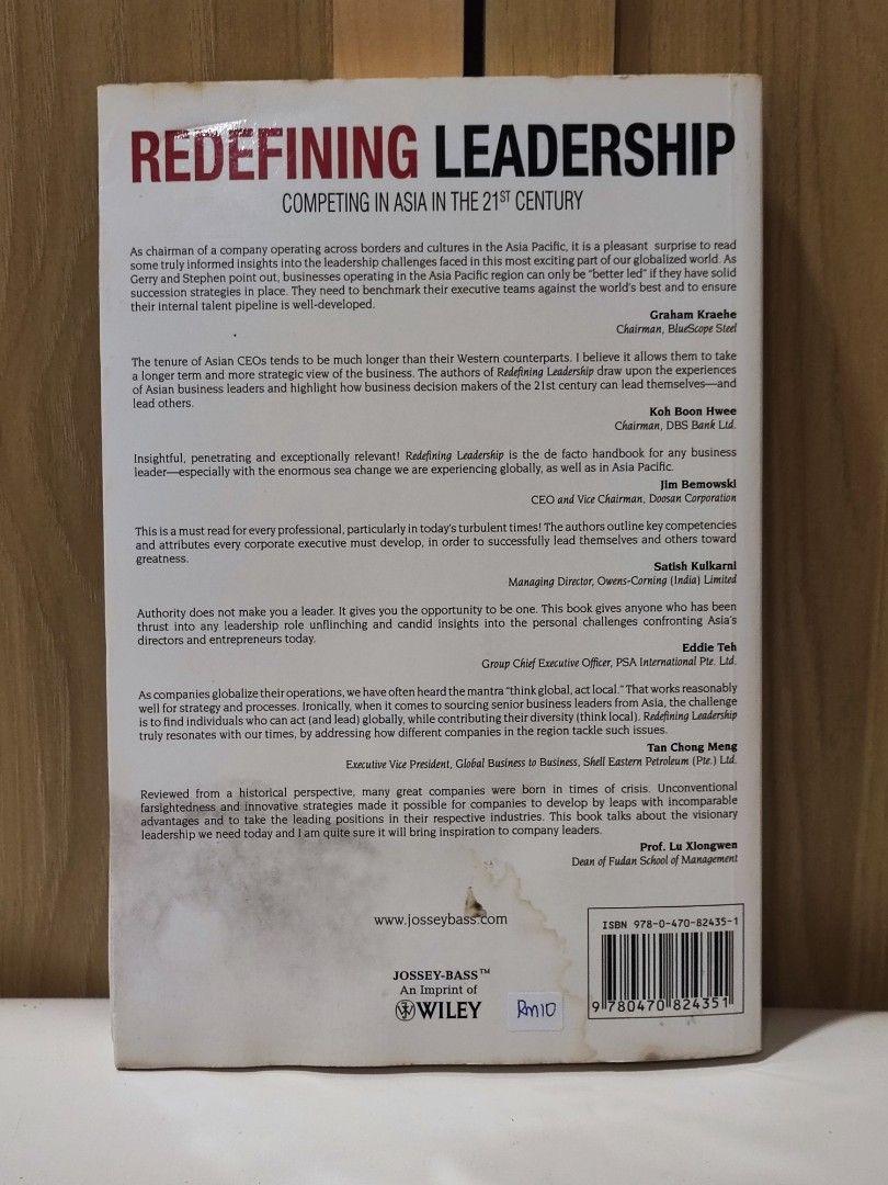 (ENG) Redefining Leadership: Competing In Asia In The 21st Century, Hobbies & Toys, Books ...