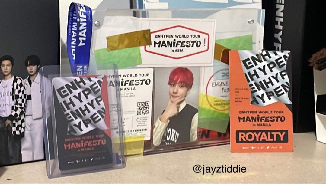 Enhypen Manifesto Concert Merch (Engene Zone) on Carousell