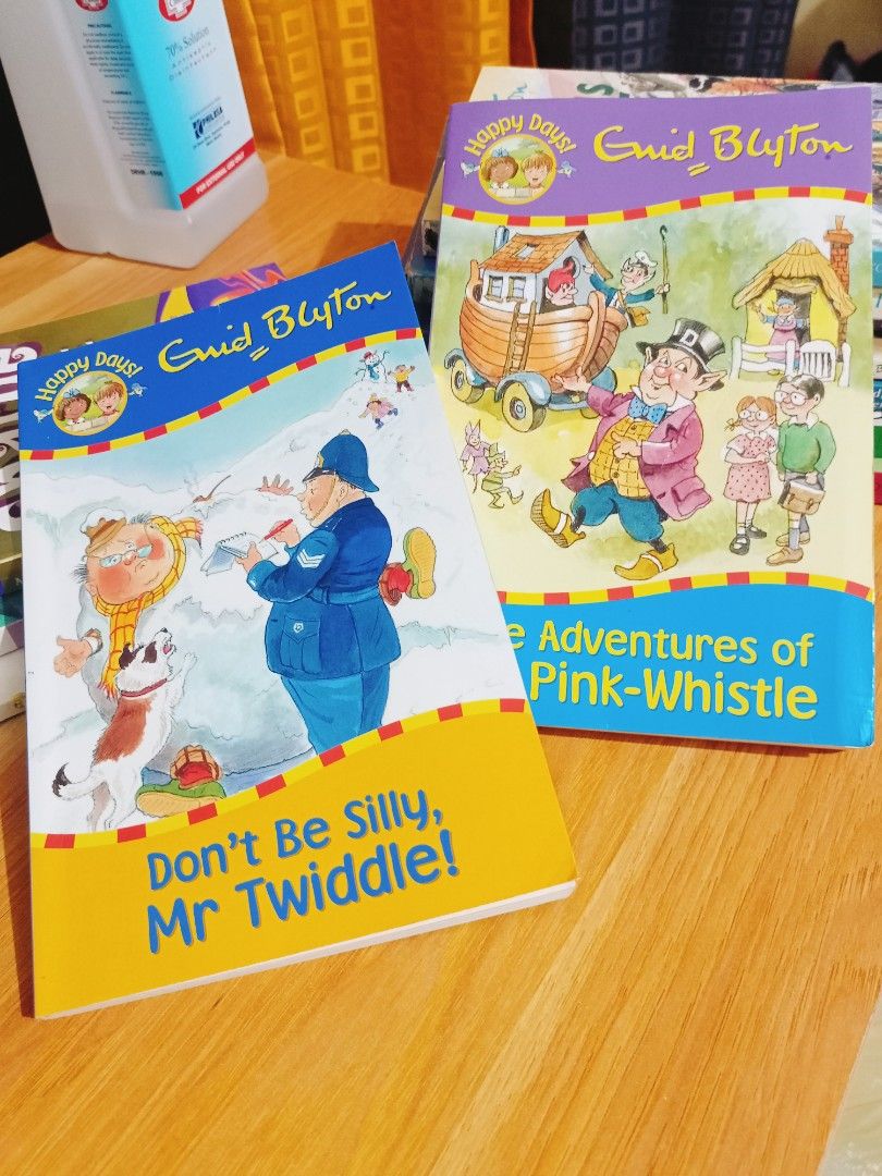Enid Blyton Happy Days Books (set of 2) on Carousell