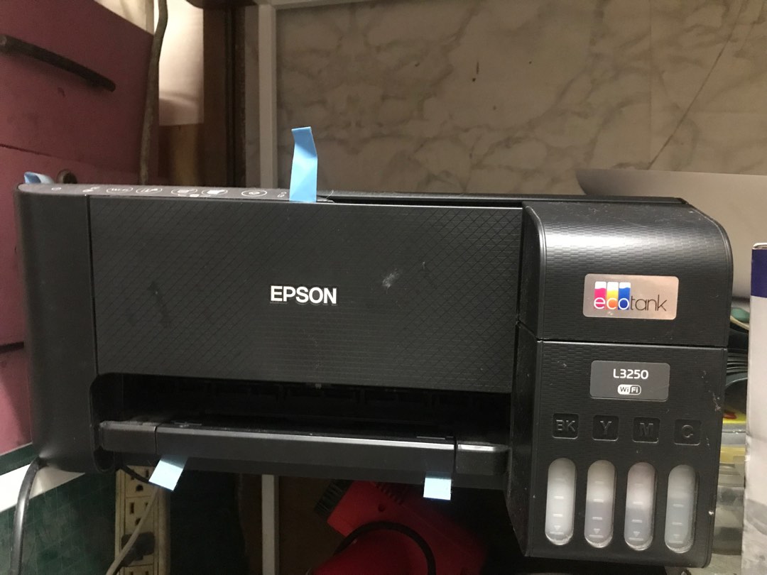 EPSON Wifi 3 in 1 Printer Scanner L3250, Computers & Tech, Printers ...