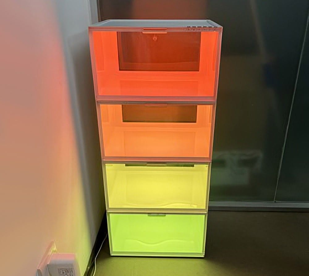 Fantaqi - Expo Exhibit Display Case - Nanoleaf[Smart LED Box / RGB ...