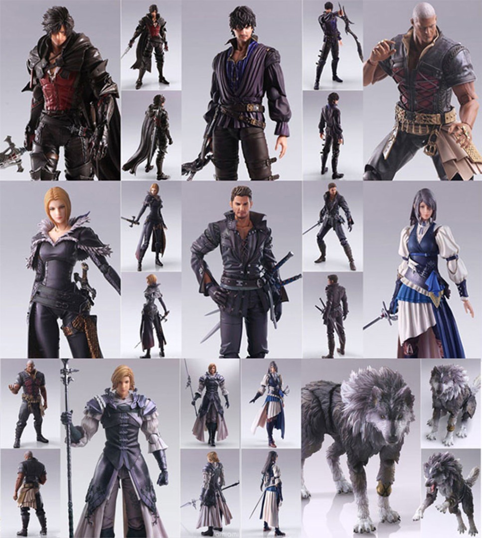 Final Fantasy XVI Action Figures, Hobbies & Toys, Toys & Games on Carousell