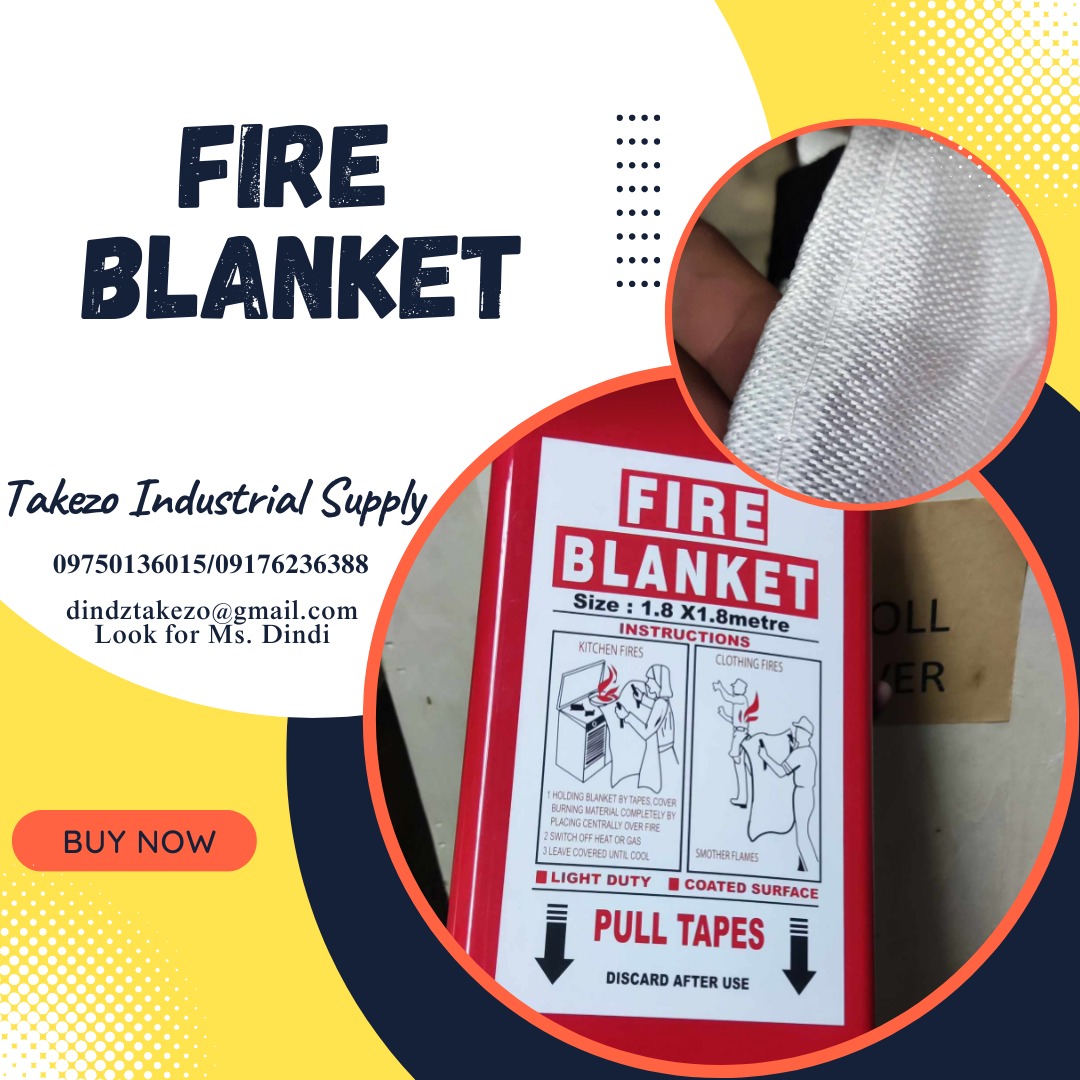 Fire Blanket, Commercial & Industrial, Industrial Equipment on Carousell