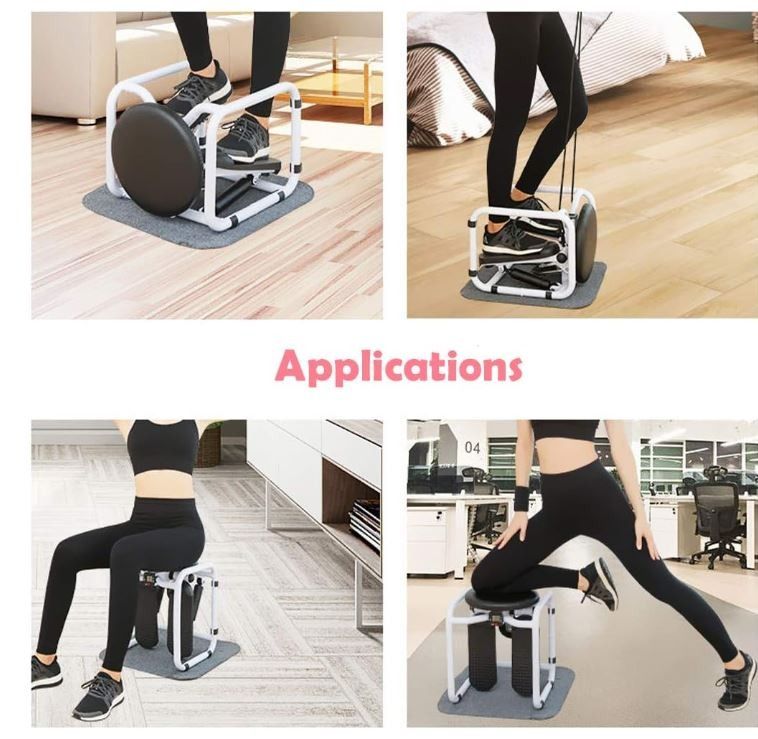 Fitness Stair Stepper Portable Twist Stair Stepper Household Hydraulic ...