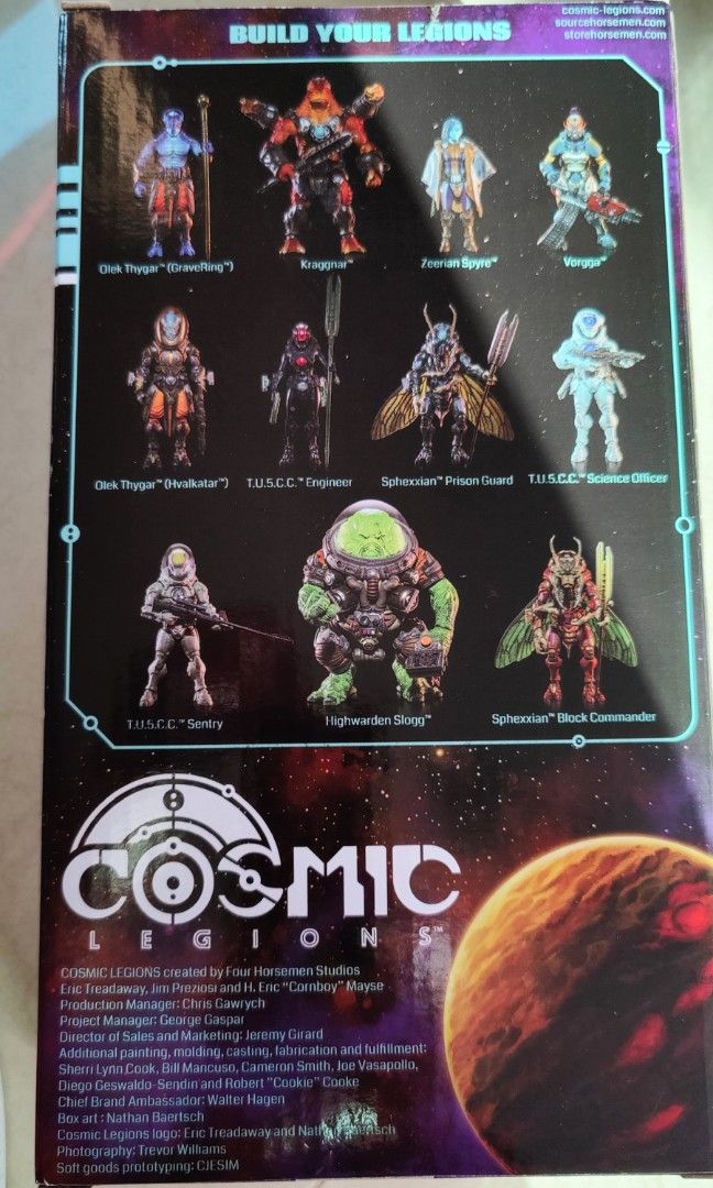 現貨Four Horsemen Studio Cosmic Legions t.u.5.c.c. Engineer, 興趣及遊戲, 玩具 & 遊戲類 - Carousell