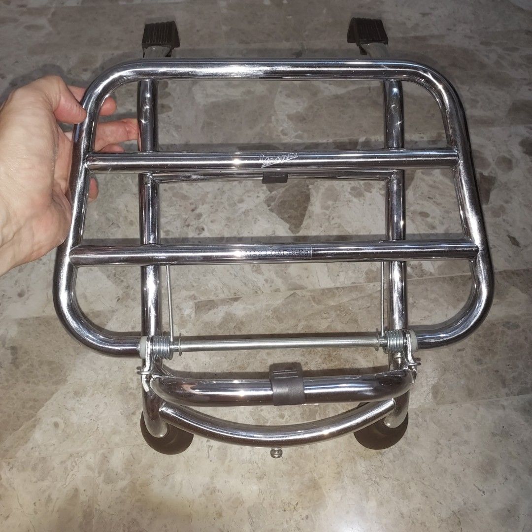 Front Folding Rack Vespa GTS, Motorcycles, Motorcycle Accessories on ...