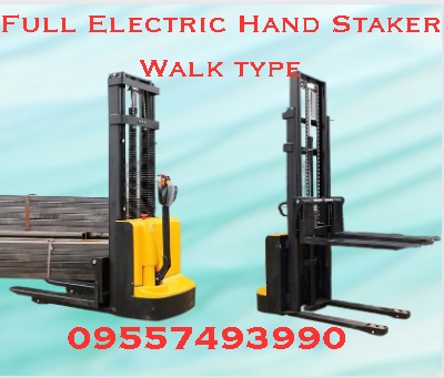 FULL ELECTRIC HAND STACKER WALK TYPE, Commercial & Industrial ...