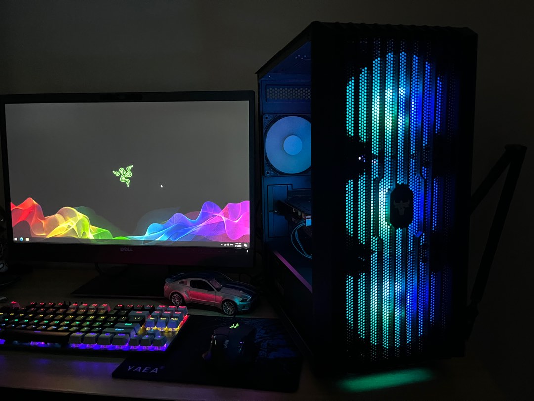 PC+Monitor+KB+Mouse Gaming Set Up Bundle, Computers & Tech, Desktops on ...