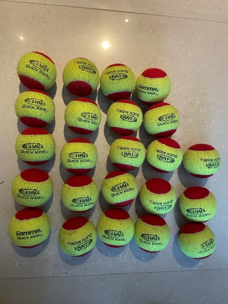 Gamma Red Tennis Balls, Sports Equipment, Other Sports Equipment and ...