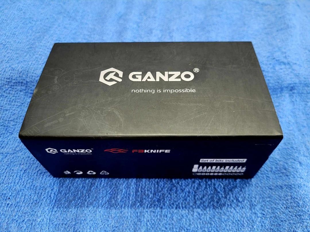 Ganzo G302-H Full Stainless Steel Multitool Set of bits included, Furniture & Home Living, Home ...