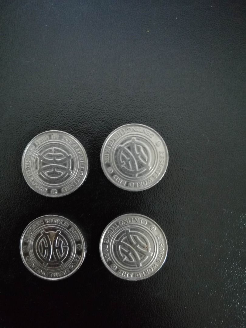 Genting Theme park token-4pcs, Hobbies & Toys, Collectibles ...