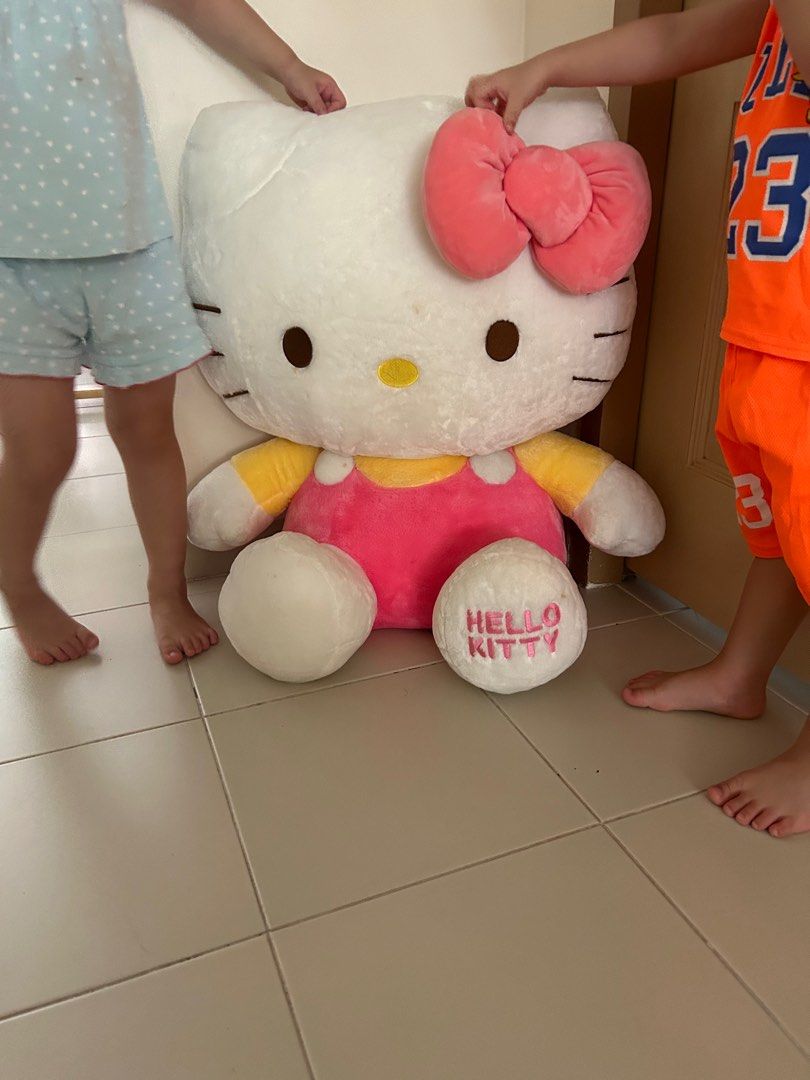 Giant Hello Kitty - 66cm long , Hobbies & Toys, Toys & Games on Carousell