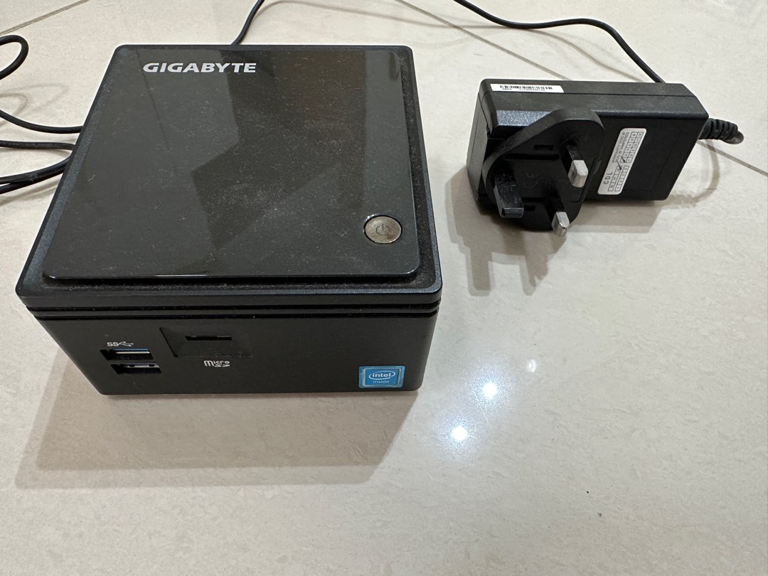 Gigabyte GB-BACE-3000 Mini Desktop (Barebone), Computers & Tech ...