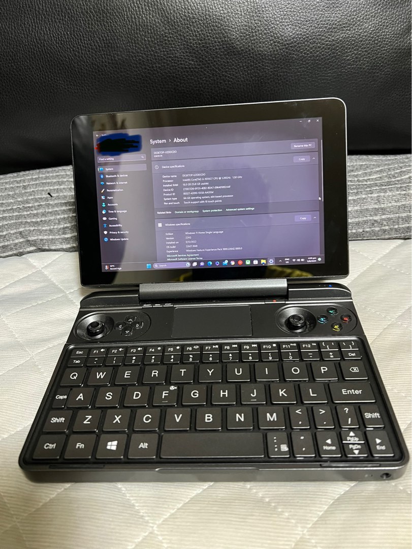 GPD Win Max mini laptop, Computers & Tech, Laptops & Notebooks on Carousell