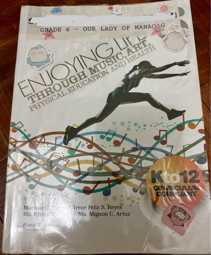 Grade 6 - MAPEH Book, Hobbies & Toys, Books & Magazines, Textbooks on ...