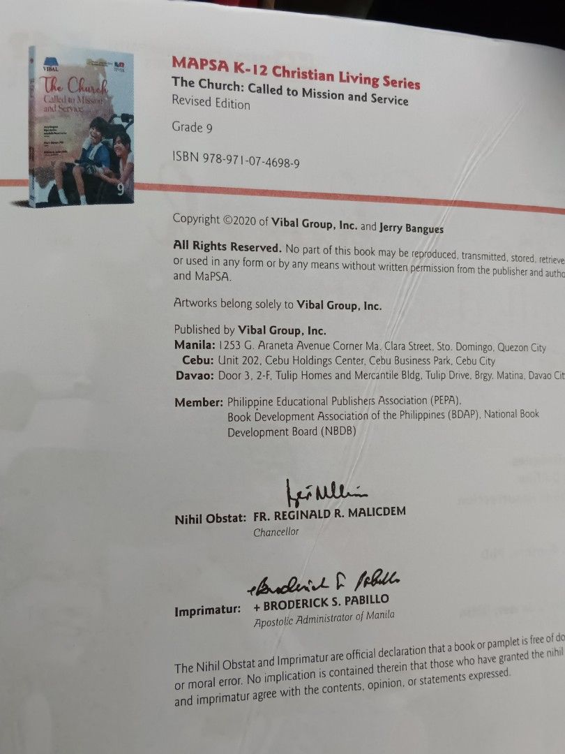 The Church 9 CLE book, Hobbies & Toys, Books & Magazines, Textbooks on ...