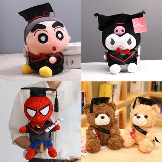 Graduation Cartoon Soft Toys Gifts | Monster Inc | SpongeBob | Patrick ...