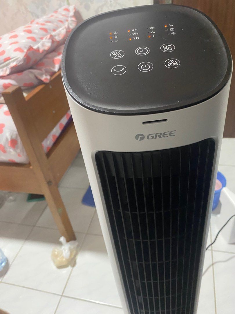 Gree tower fan air cooler, Elektronik, Lainnya di Carousell