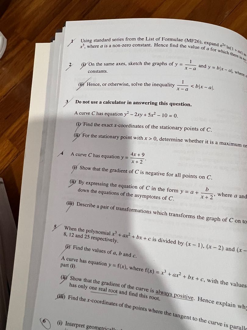 H2 MATH A LEVEL YEARLY TYS, Hobbies & Toys, Books & Magazines ...