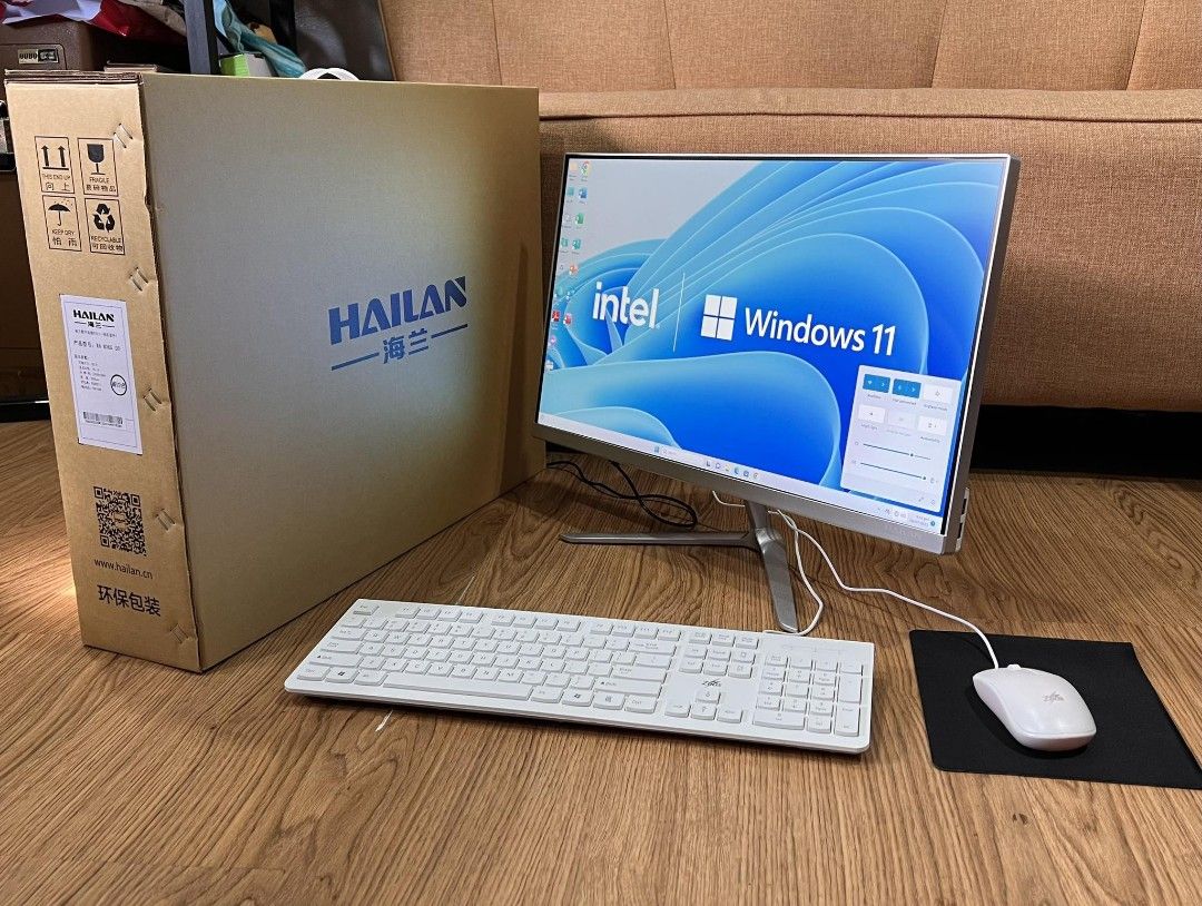 Hailan X6 Brandnew i7 11th Gen All In One Pc Computer Built-in Heavy ...