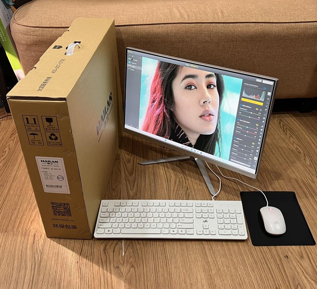 Hailan X6 Brandnew i7 11th Gen All In One Pc Computer Built-in Heavy ...