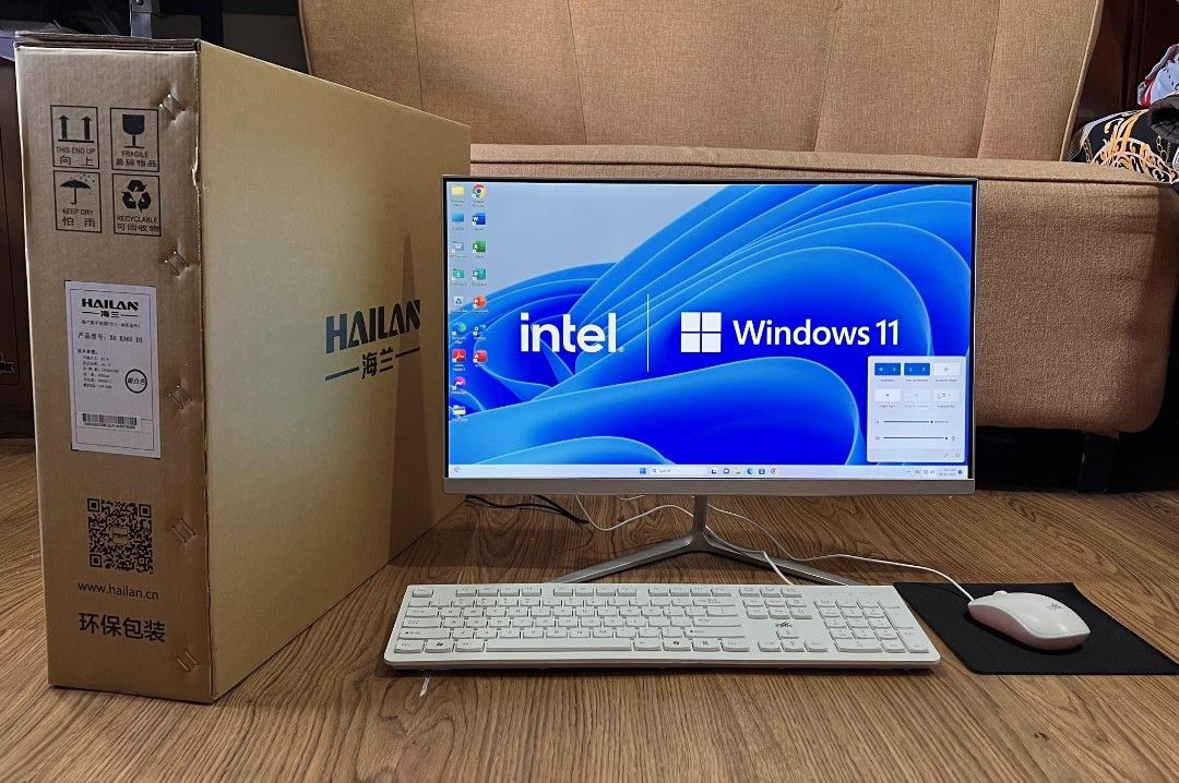 Hailan X6 Brandnew i7 11th Gen All In One Pc Computer Built-in Heavy ...
