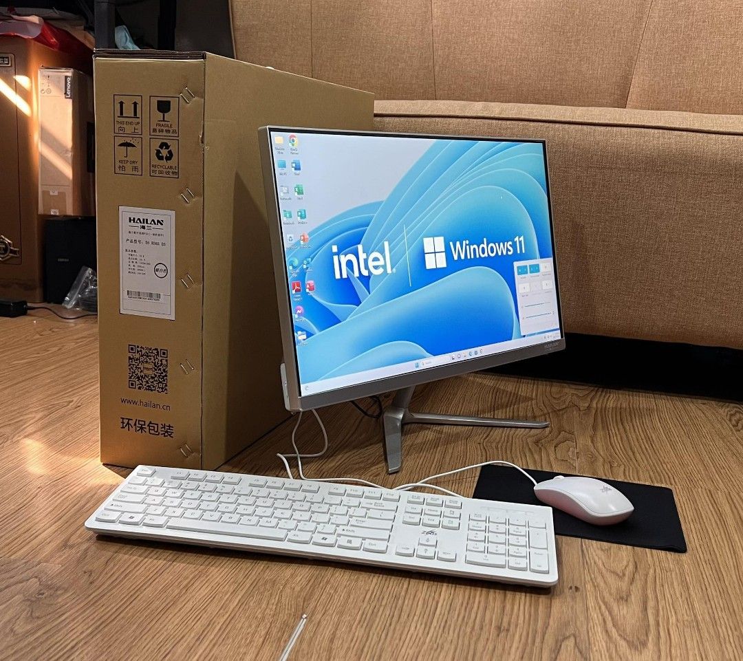 Hailan X6 Brandnew i7 11th Gen All In One Pc Computer Built-in Heavy ...