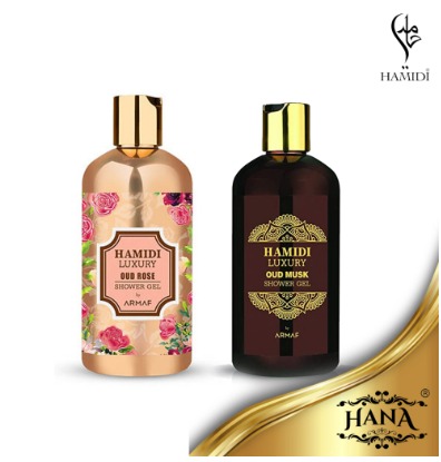 Hamidi Luxury Oud 500ml Shower Gel - Oud Musk / Rose Oud (SOL2636 ...