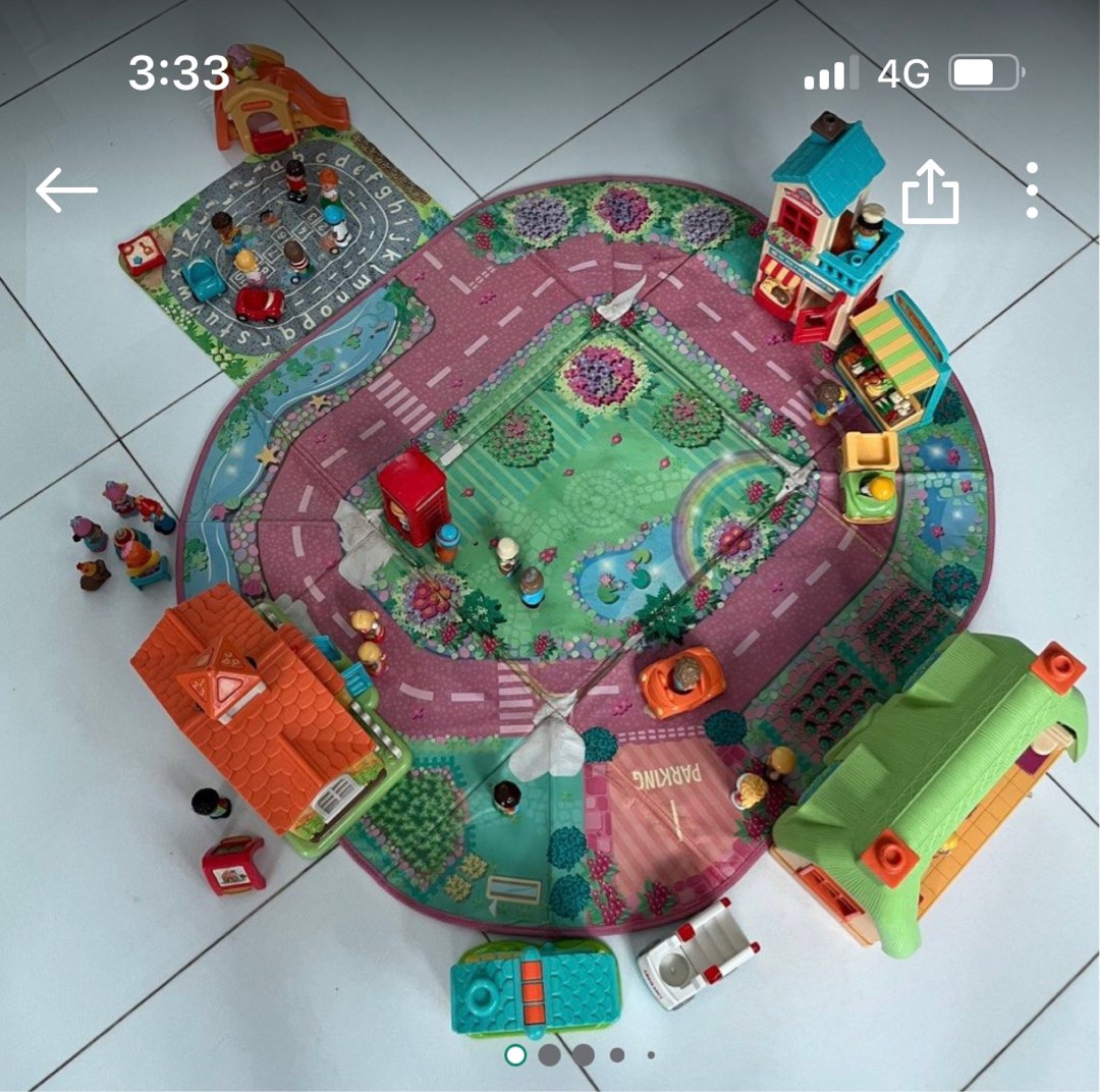 Happyland playset, Hobbies & Toys, Toys & Games on Carousell