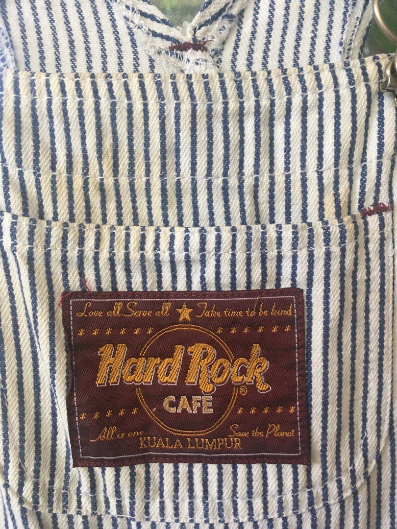 Hard Rock baby overall, Babies & Kids, Babies & Kids Fashion on Carousell