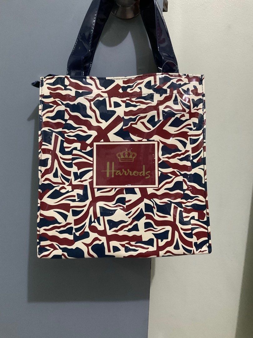 Harrods PVC Bag Small on Carousell