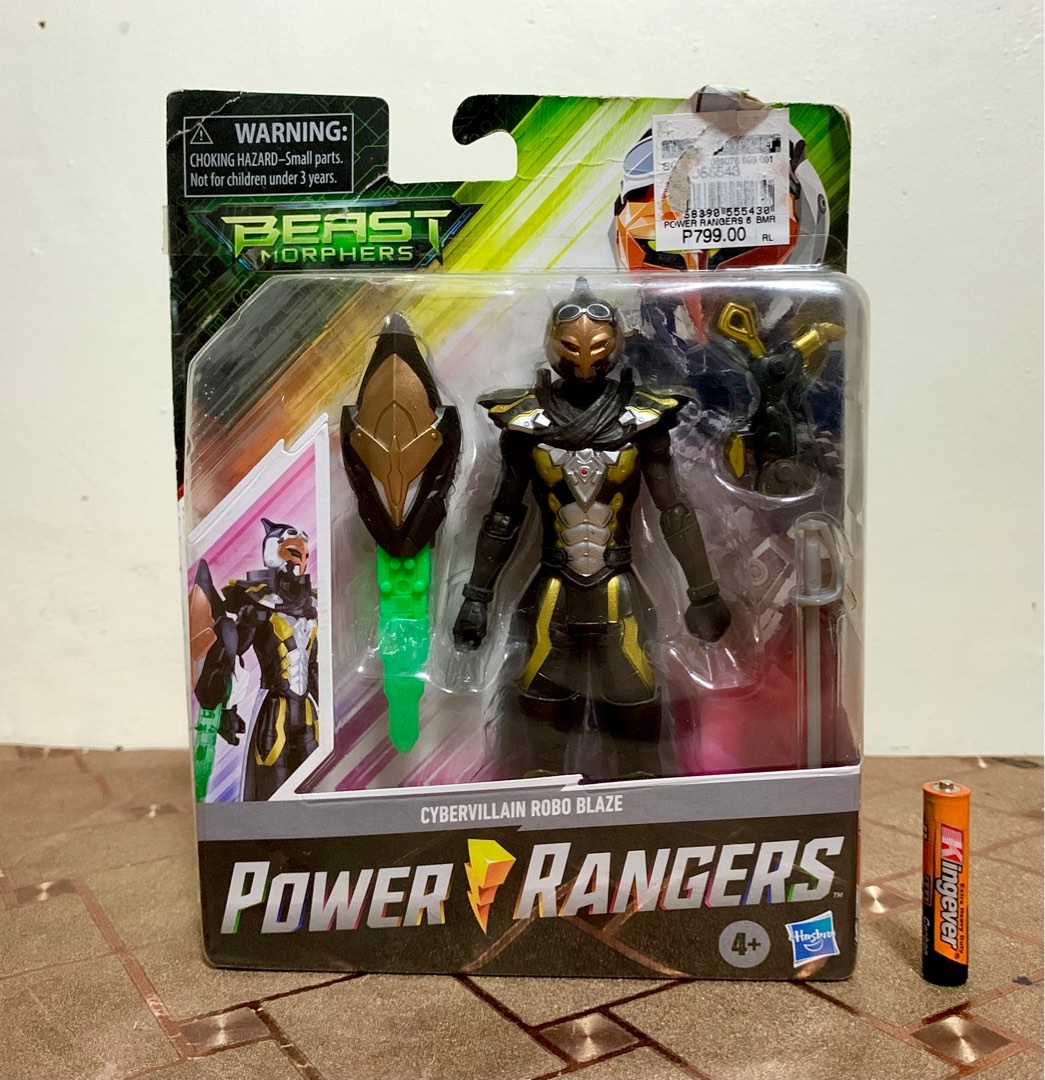 Hasbro Power Rangers Beast Morphers - Cybervillain Robo Blaze on Carousell