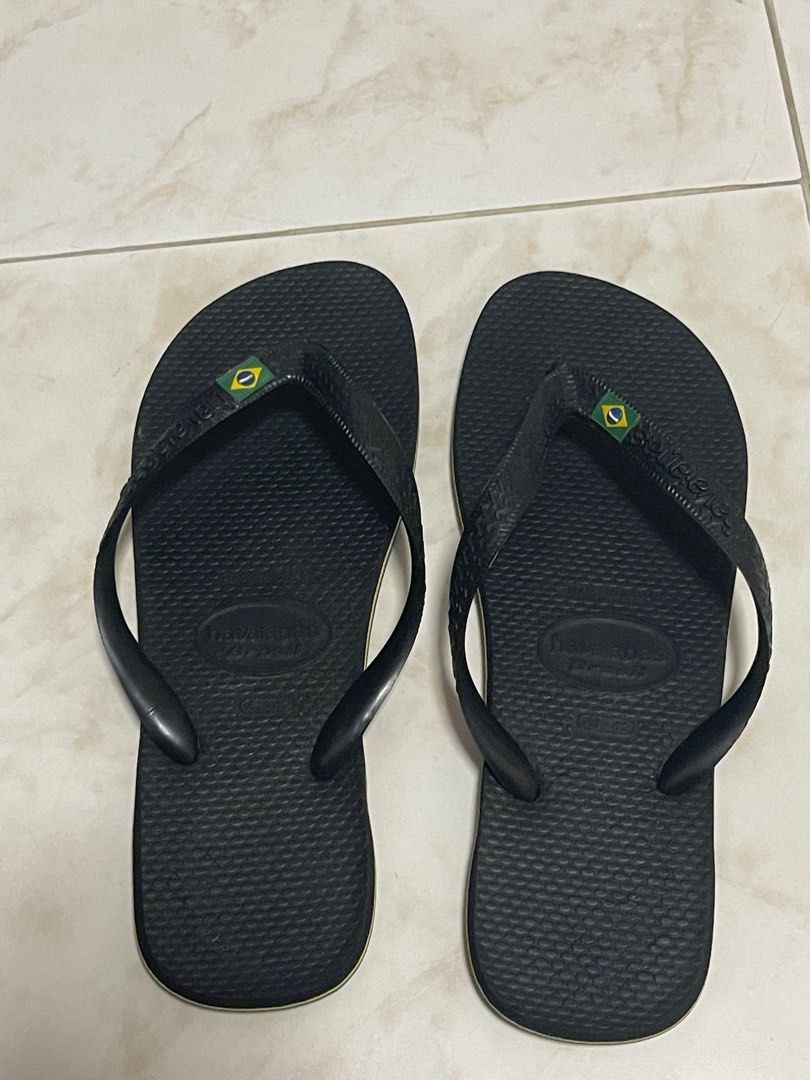 Havaianas Brazil Slippers, Men's Fashion, Footwear, Flipflops and ...