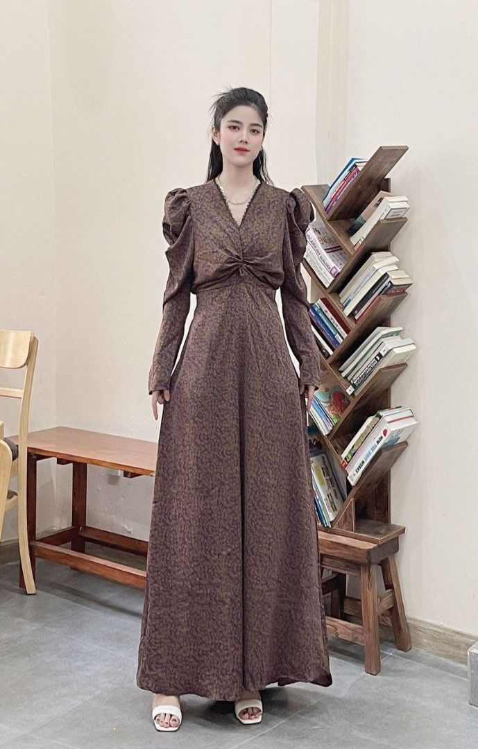Hazara Dress Maxi, Women's Fashion, Muslimah Fashion, Dresses on Carousell