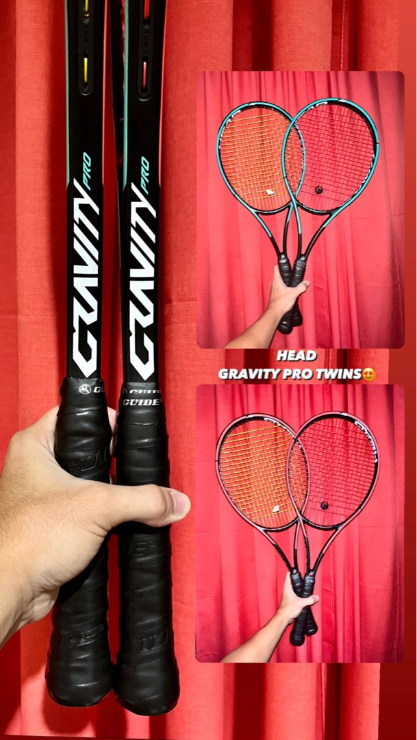 HEAD Gravity Pro 2019 TWIN Tennis Racket on Carousell