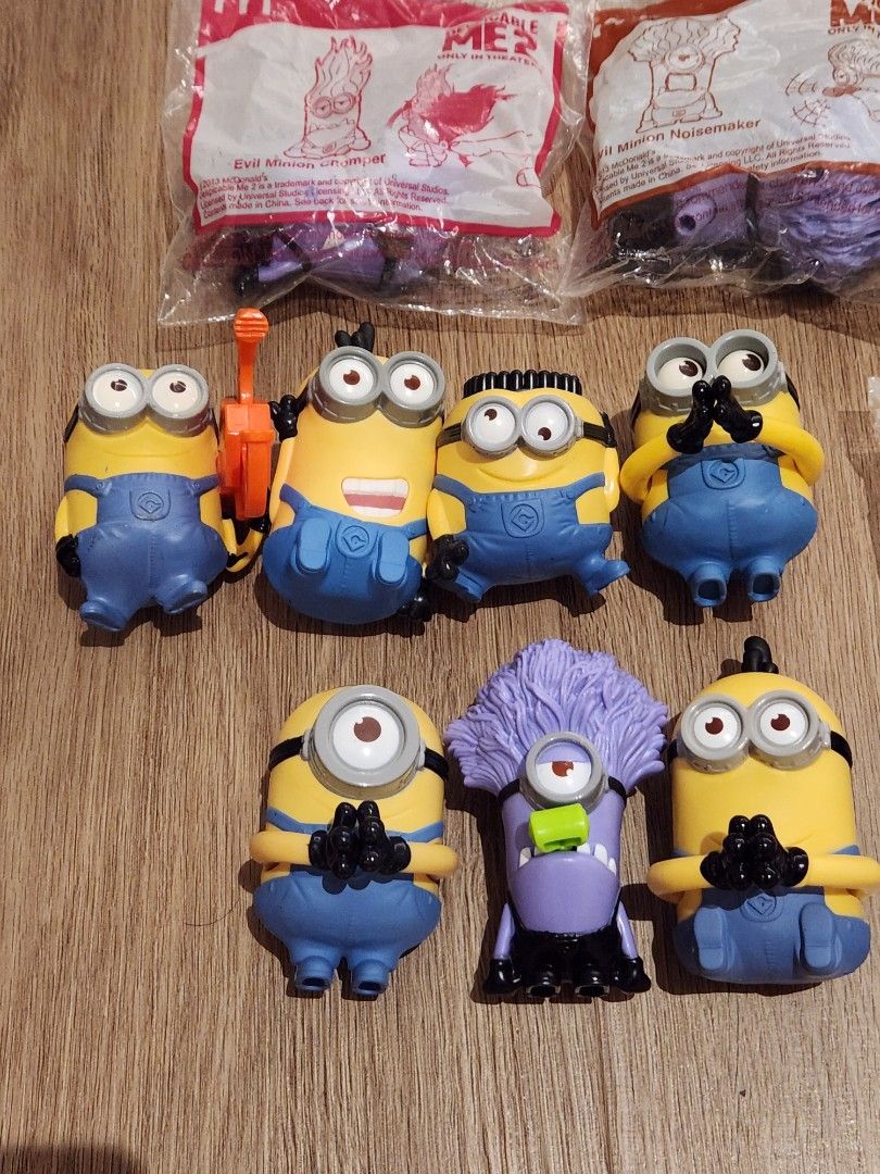 Hello Kitty and Minions Toy by MCD, Hobbies & Toys, Toys & Games on ...