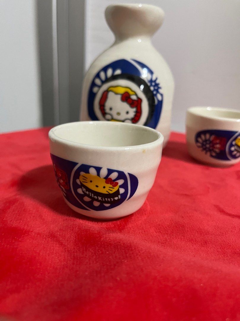 Hello Kitty Sake set Japan, Food & Drinks, Other Food & Drinks on Carousell