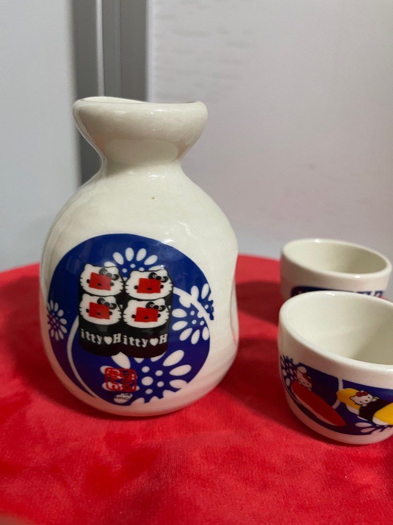 Hello Kitty Sake set Japan, Food & Drinks, Other Food & Drinks on Carousell