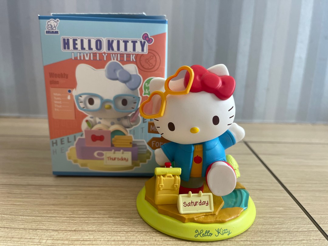Hello Kitty weekly blind box, Hobbies & Toys, Toys & Games on Carousell