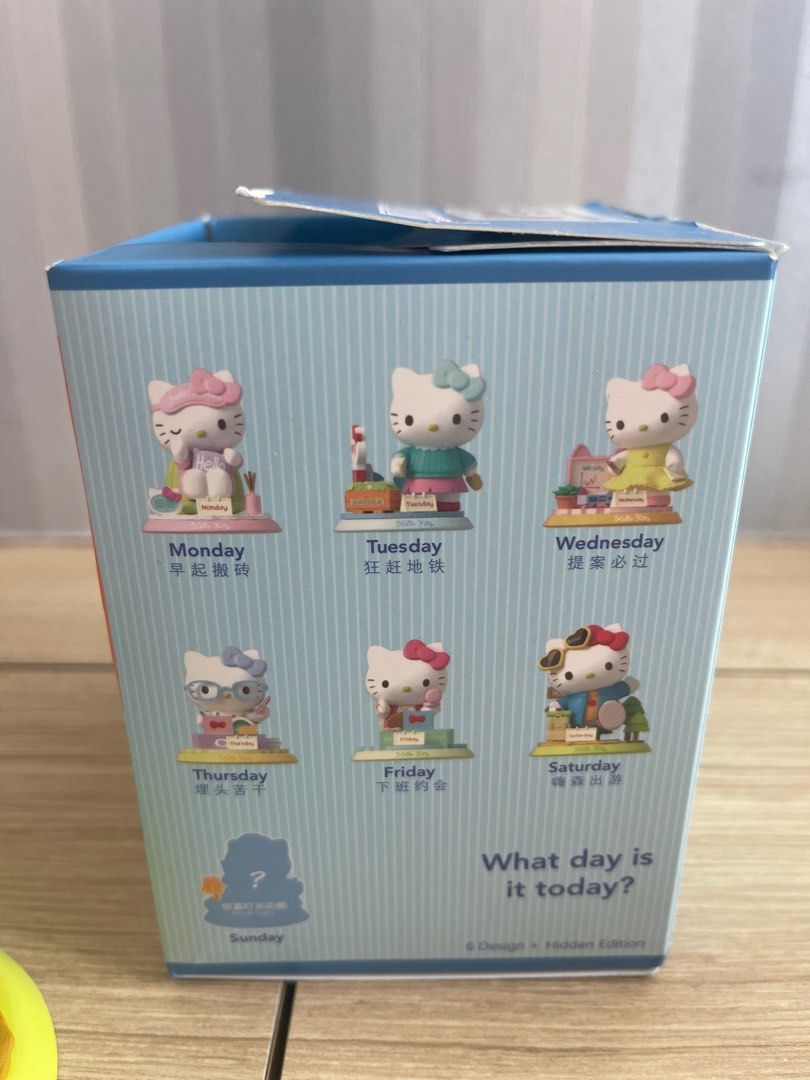Hello Kitty weekly blind box, Hobbies & Toys, Toys & Games on Carousell