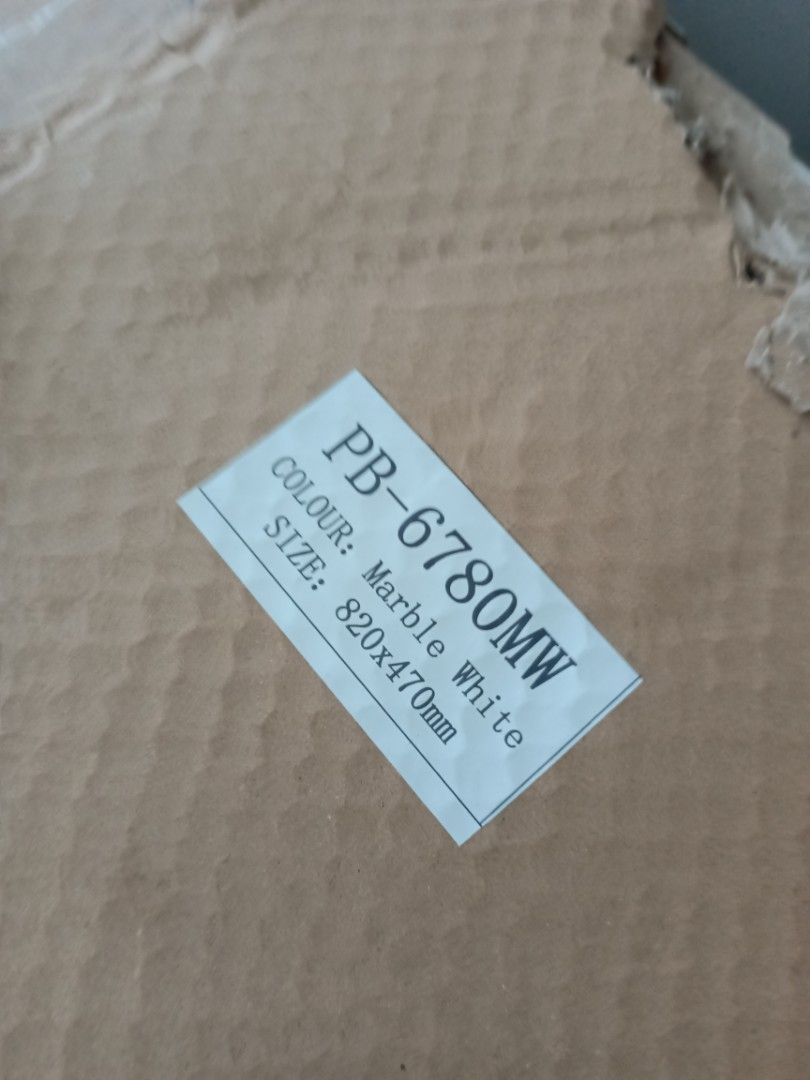 Hera Bathroom PVC vanity cabinet with Nexus soild top, Furniture & Home ...