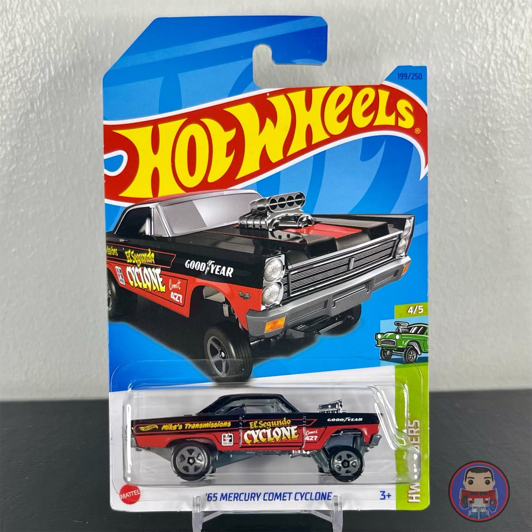 Hot Wheels ‘65 Mercury Comet Cyclone (HW Gassers) 1:64 Scale Diecast ...