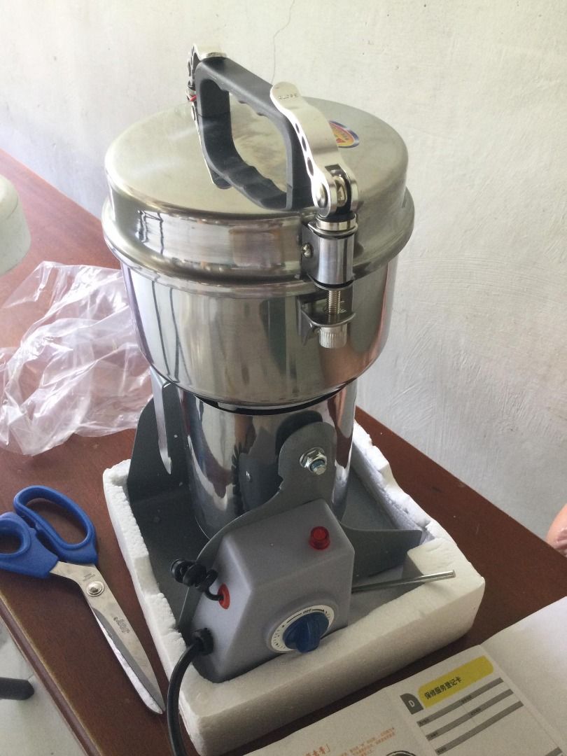 Household Electric Dry Grain Pulverizer/ Grinder Machine 800G Capacity ...
