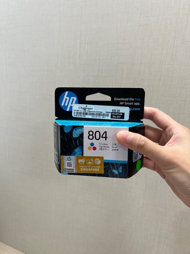 HP Printer ink 804 Colour, Computers & Tech, Printers, Scanners ...