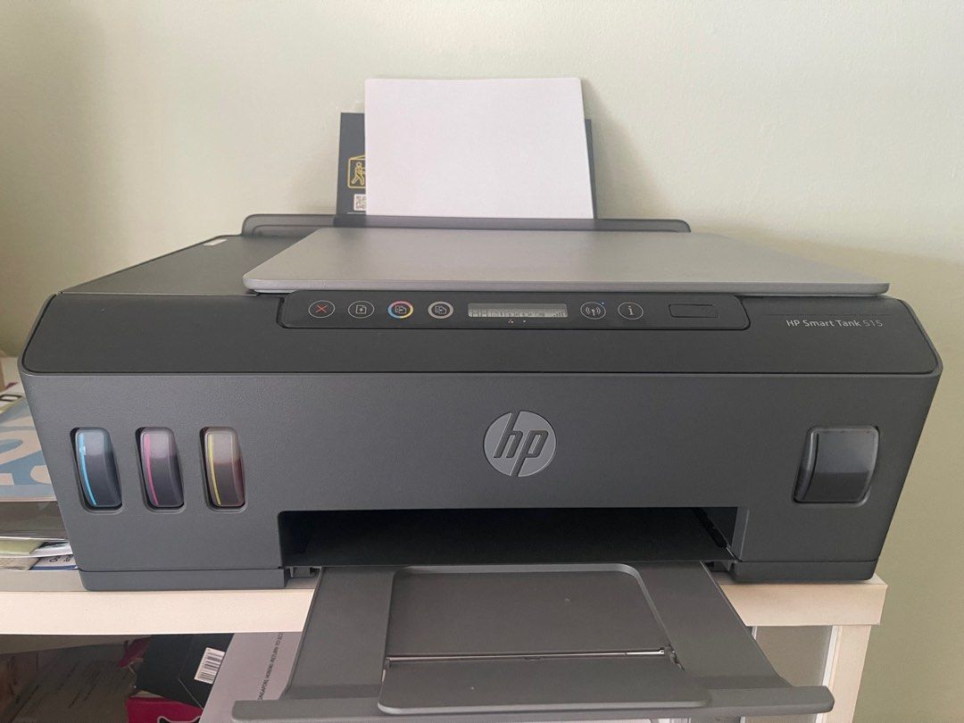 HP Smart Tank 515 Wireless All-in-One Color Printer, Computers & Tech ...