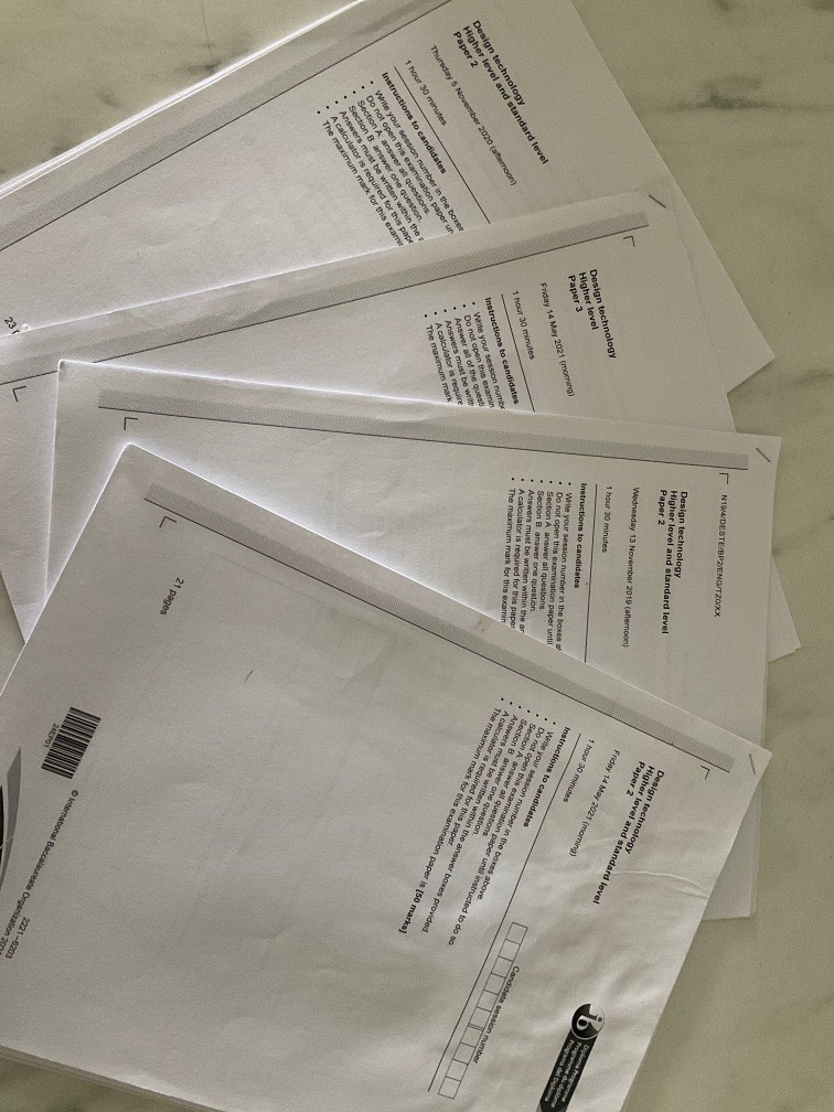 IB DT ( Design Technology) HL Past Papers, Hobbies & Toys, Books ...