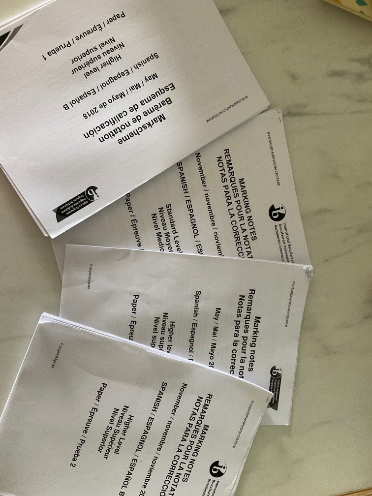 IB Spanish B SL/HL and AB Past Papers, Hobbies & Toys, Books ...